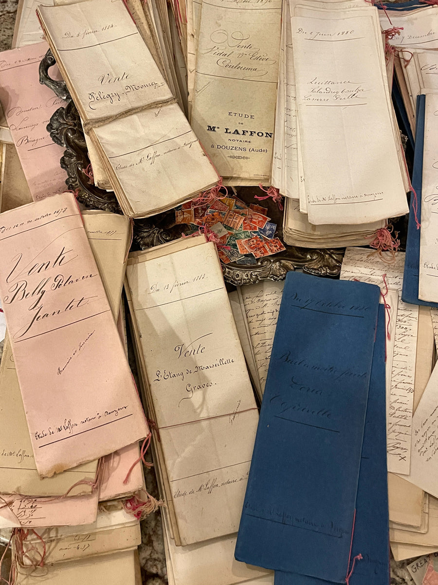 Antique French Ephemera – Monahan Papers