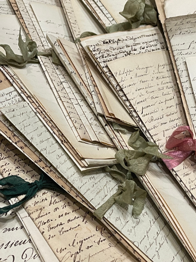 Antique French Ephemera – Monahan Papers