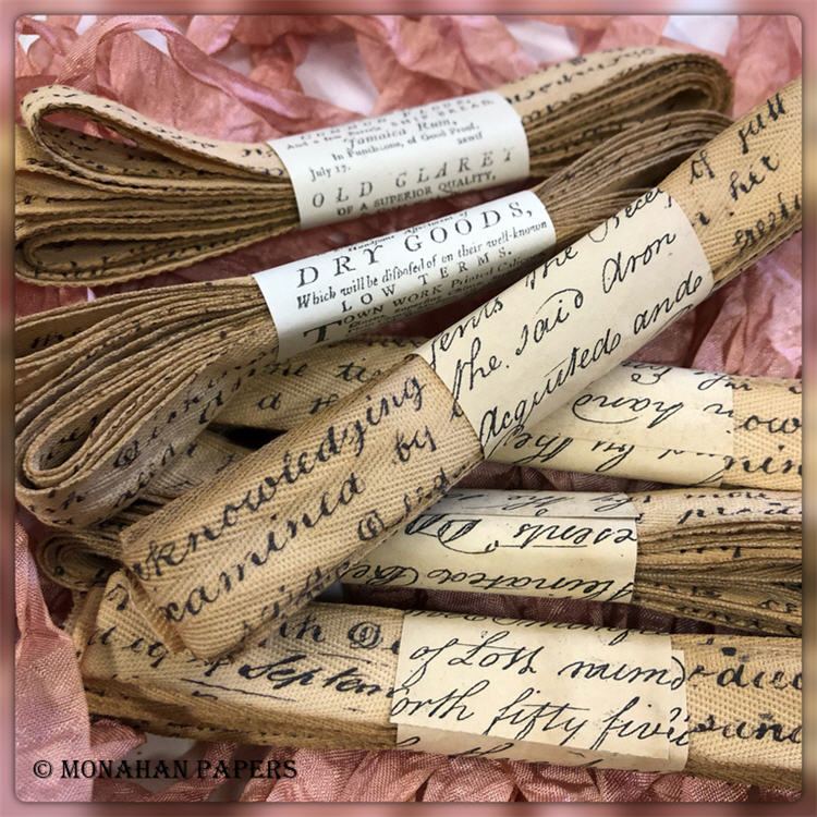 Script Ribbon – Monahan Papers