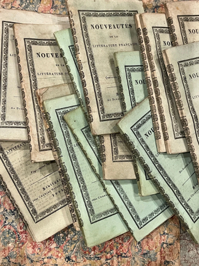 Antique French Ephemera – Monahan Papers